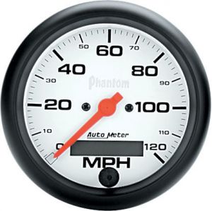 Auto Meter Phantom Series 3 3/8" Electronic Programmable Speedometer 5887
