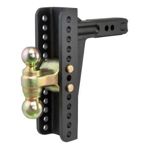 Buy Curt Manufacturing Adjustable Channel Mount with Dual Ball (2 ...