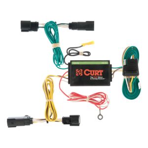 Buy Curt Manufacturing Custom Wiring Harness, 4-Way Flat Output for ...