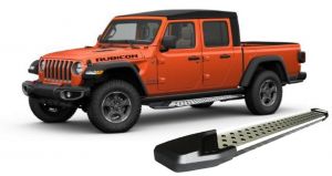 Black Horse Offroad Vortex Running Boards in Aluminum for 20+ Jeep ...