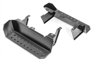 Kentrol Side Steps in Black Powder Coated Stainless Steel for 76-95 ...