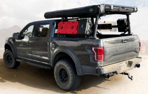 Overland Vehicle Systems Freedom Bed Rack with Adjustable Crossbars for ...