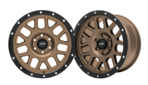 Pro Comp 40 Series Vertigo Wheel, 17x9 with 5 on 5 Bolt Pattern - Bronze - 9640-7973