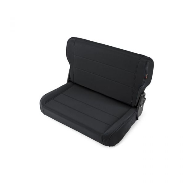 Buy Rugged Ridge Fold & Tumble Vinyl Rear Seat Black Denim 1982-95 ...