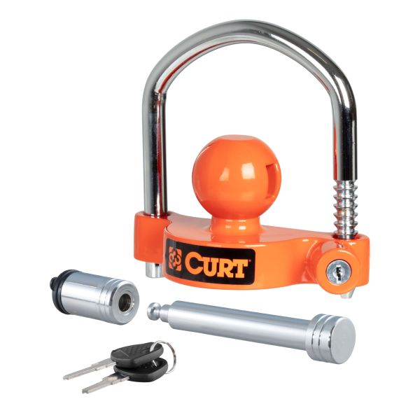 Buy Curt Manufacturing Hitch & Coupler Lock Set, 2" or 2-1/2" Receivers ...