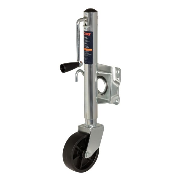 Buy Curt Manufacturing Marine Trailer Jack with 6" Wheel (1,000 lbs, 10 ...