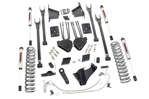 Buy Rough Country 6 Inch Lift Kit 4 Link OVLD V2 For 2015-2016 Ford F ...