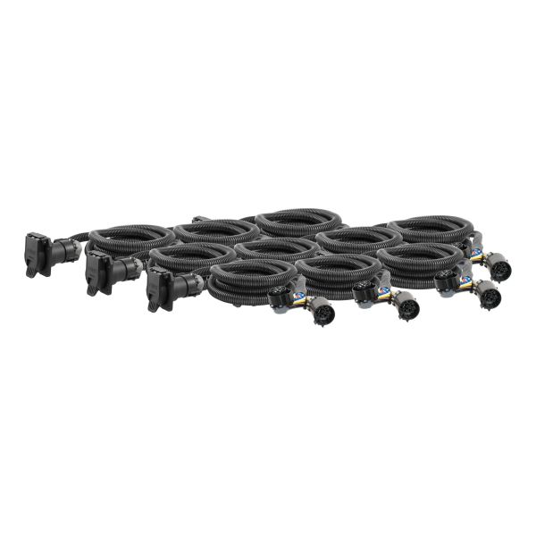 Buy Curt Manufacturing 7' Custom Wiring Extension Harnesses (Adds 7-Way ...