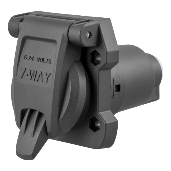 Buy Curt Manufacturing Heavy-Duty 7-Way RV Blade Connector Socket ...