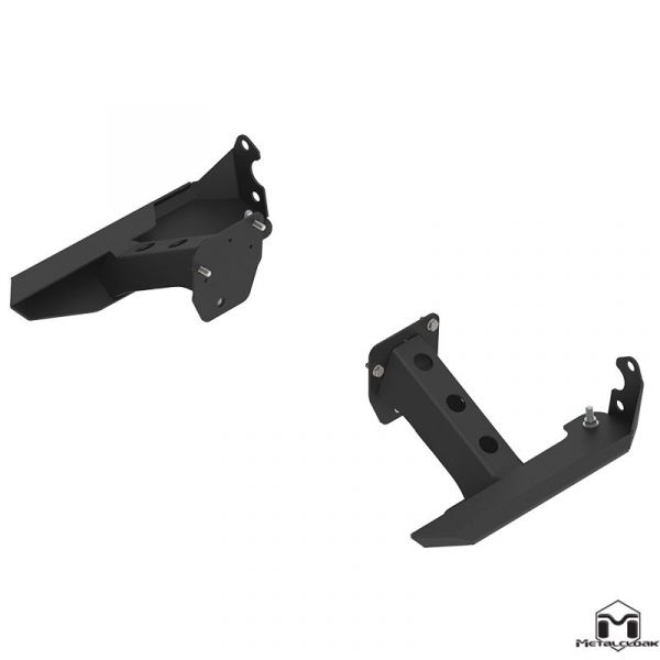 MetalCloak Rear Quarter Rockers for 20+ Jeep Gladiator JT 6804-BPC