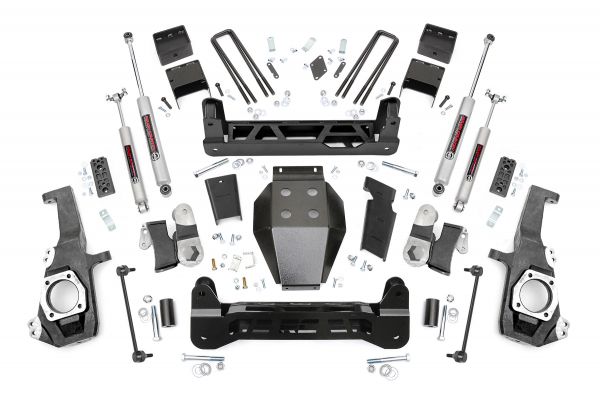 Buy Rough Country 5 Inch Lift Kit NTD For 2020-2024 Chevy Silverado ...