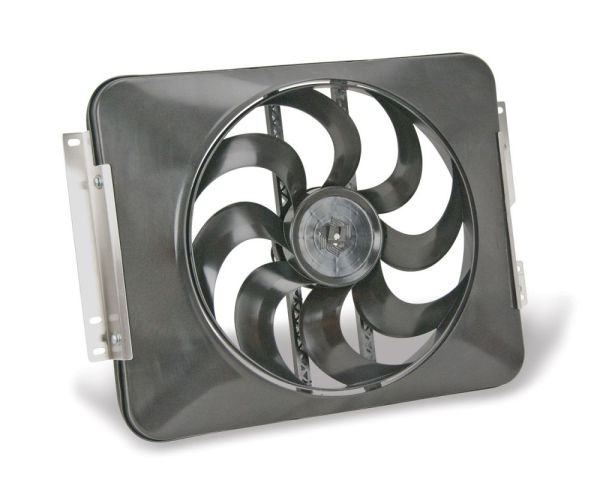 Flex-A-Lite Direct-fit Black Magic X-Treme Electric Fan for 87-06 Jeep ...
