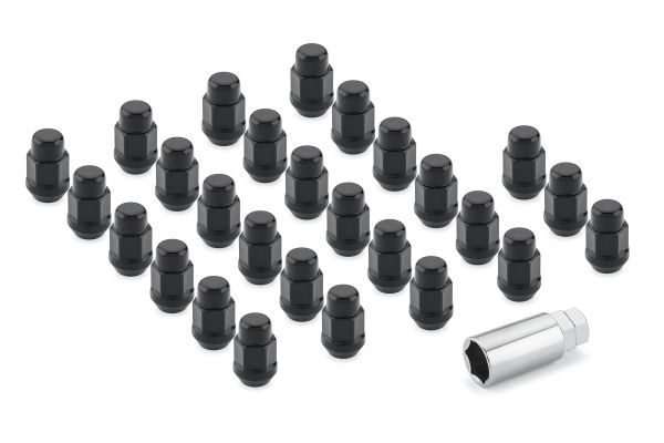 Lynx 27 Piece Classic Acorn Style Wheel Lug Nut Kit for 21-26+ Ford ...