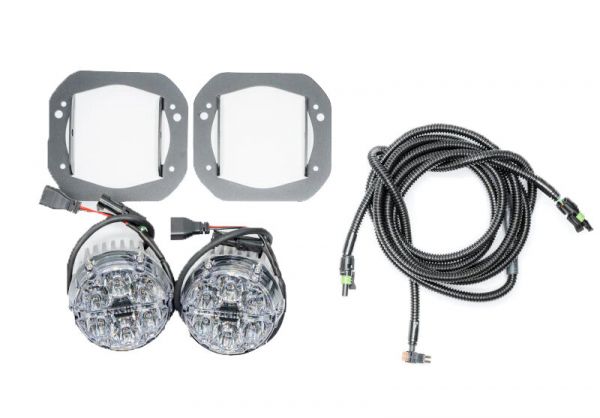 Nacho Offroad Lighting Quatro SAE Fog Light Kit for 18-25 Jeep Wrangler ...