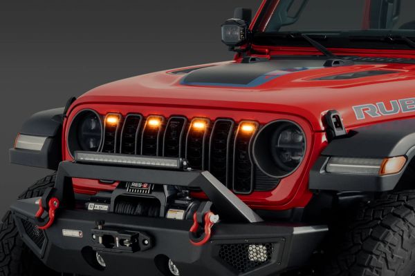 Quadratec Pre-Runner LED Light Kit for 24-26+ Jeep Wrangler JL ...