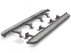 Quadratec Brute Strength Side Steps for 20+ Jeep Gladiator JT 12057.0272